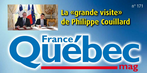 Voici le France-Québec mag numéro 171 - Fédération France-Québec